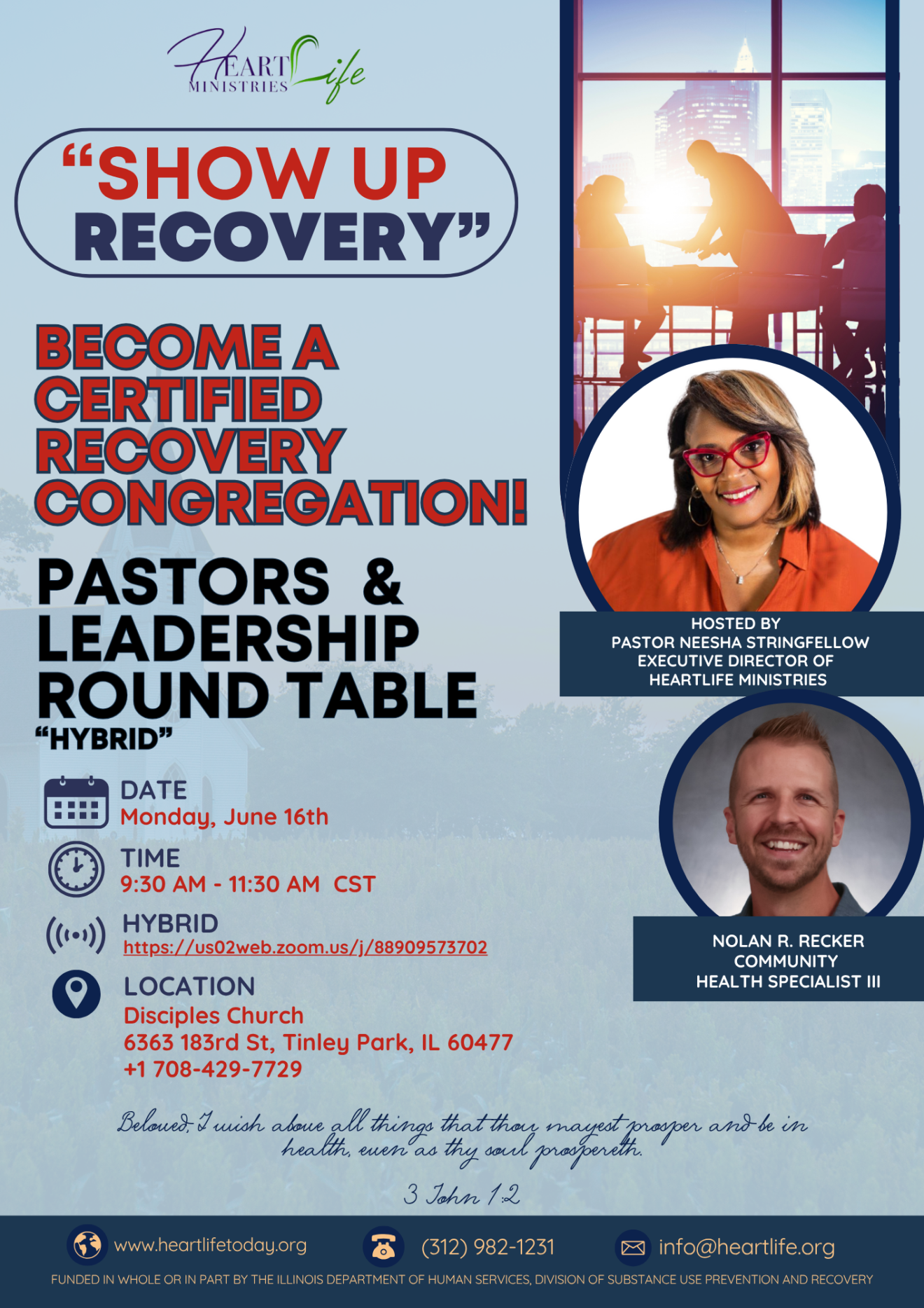 Showup Recovery – HeartLife Ministries